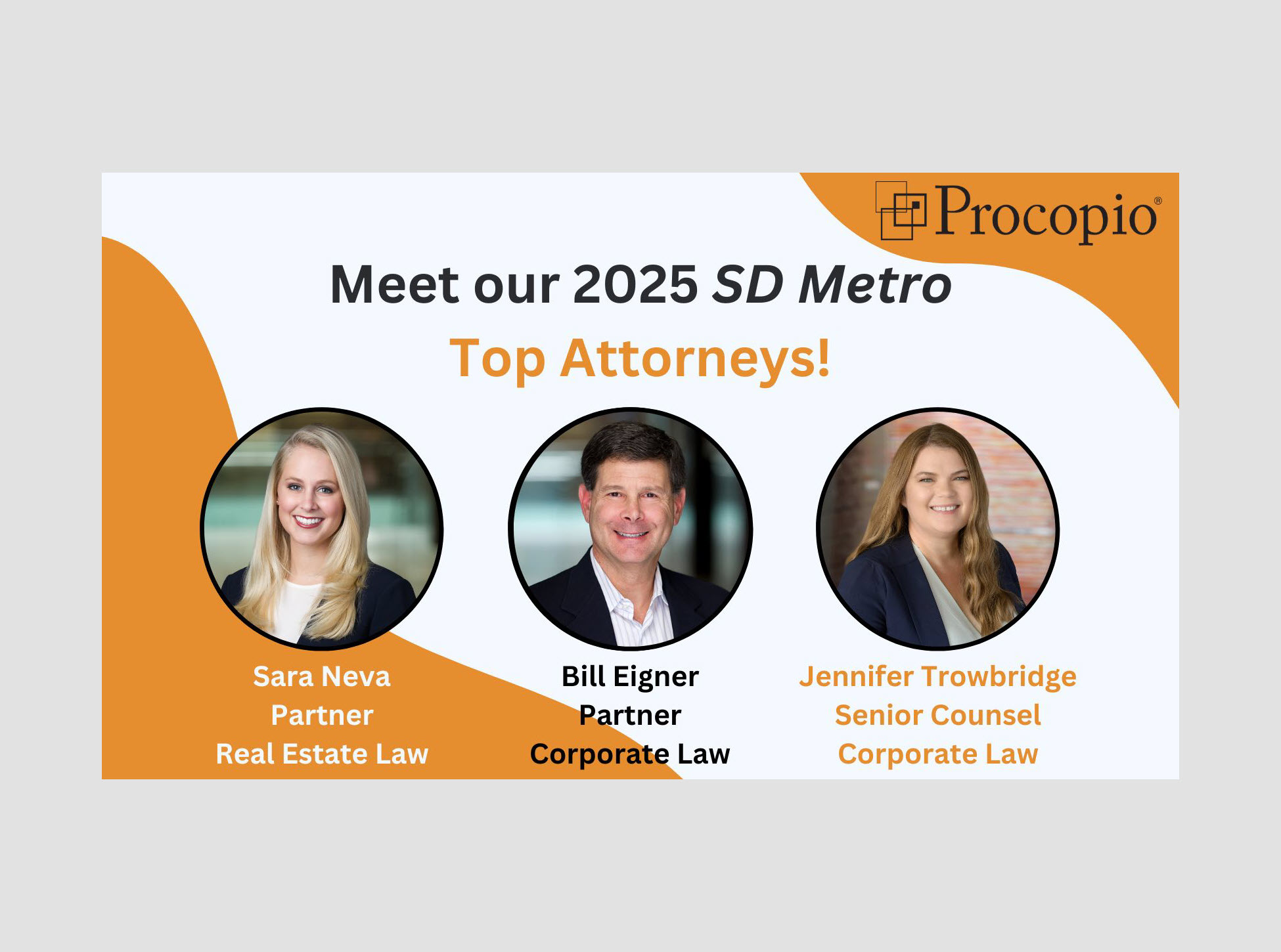 3 Procopio Attorneys Named to 2025 San Diego Top Attorneys List ...