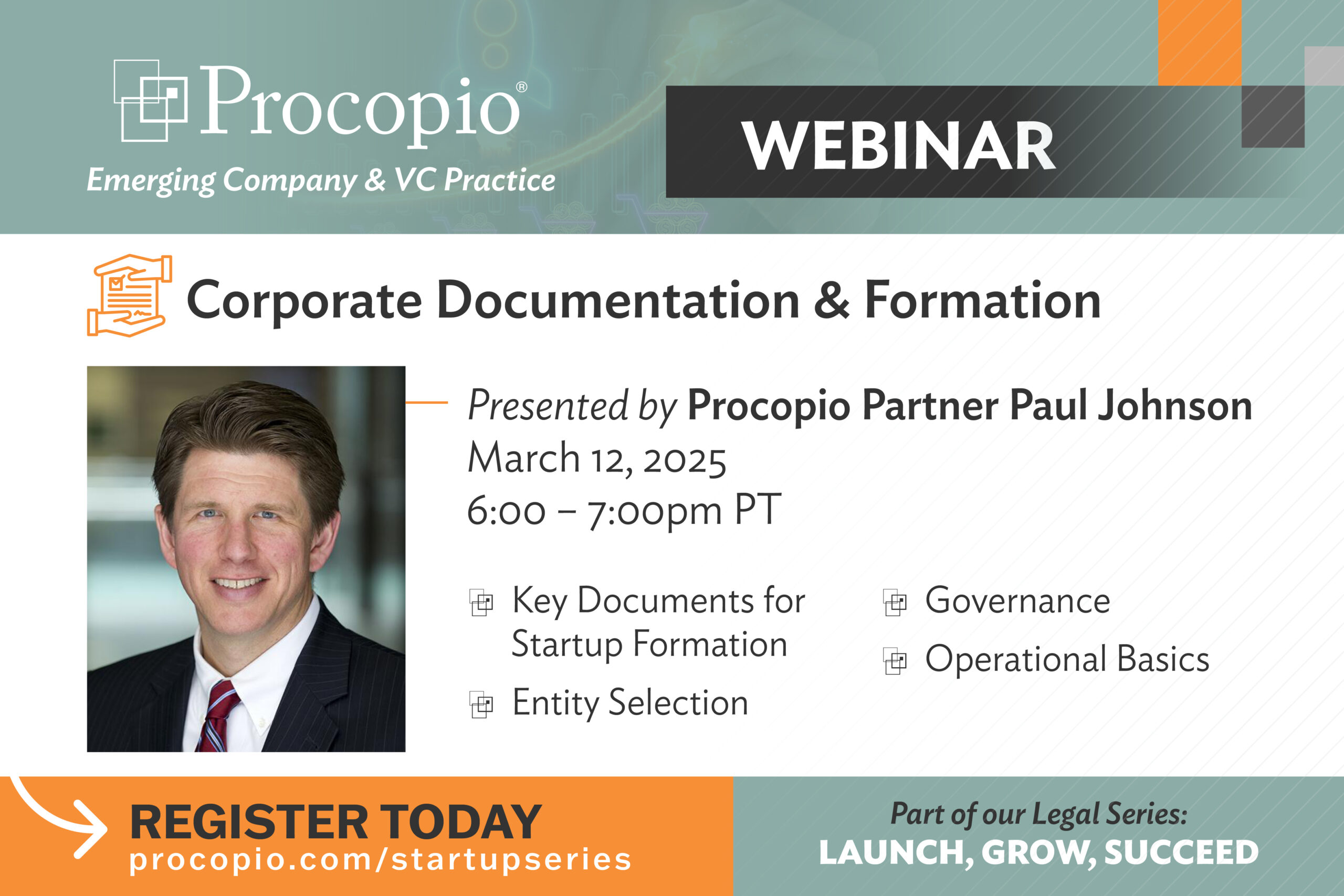 Corporate Documentation & Formation: Startup Legal Series - Procopio ...
