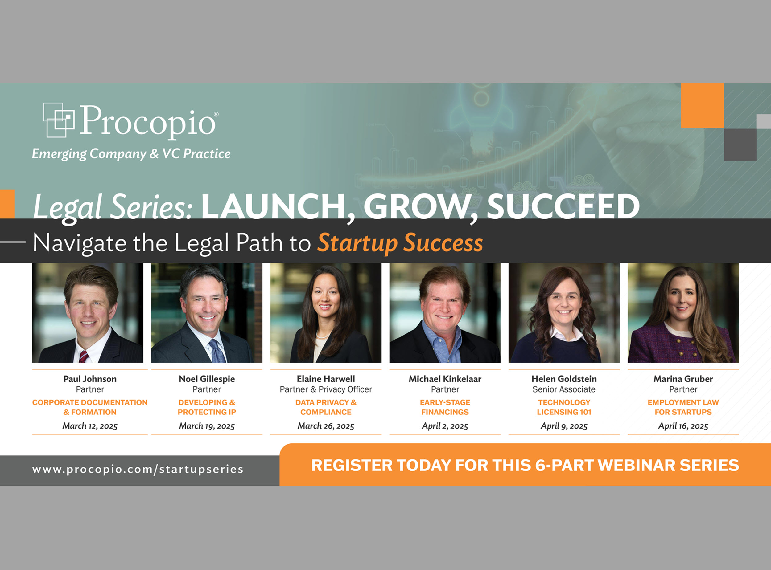 Legal Series: Startup, Grow, Succeed - Procopio | Procopio